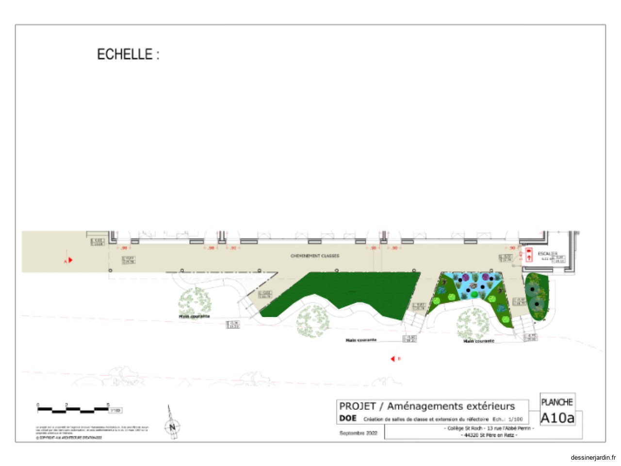 Jardin Fruitier dessiné par Cinistrosd
