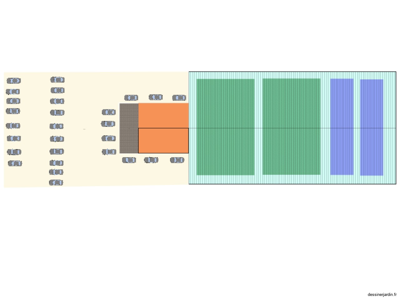 Le TRIANGLE STADIUM dessiné par lucas